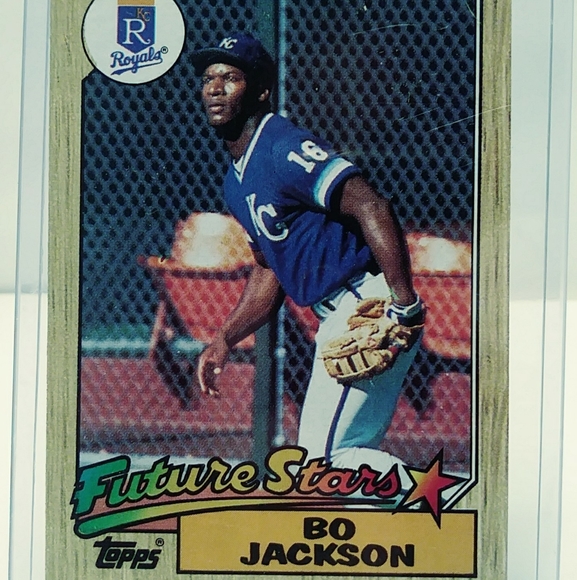Topps | Toys | 987 Topps 17 Bo Jackson Rookie Card Mint Condi | Poshmark